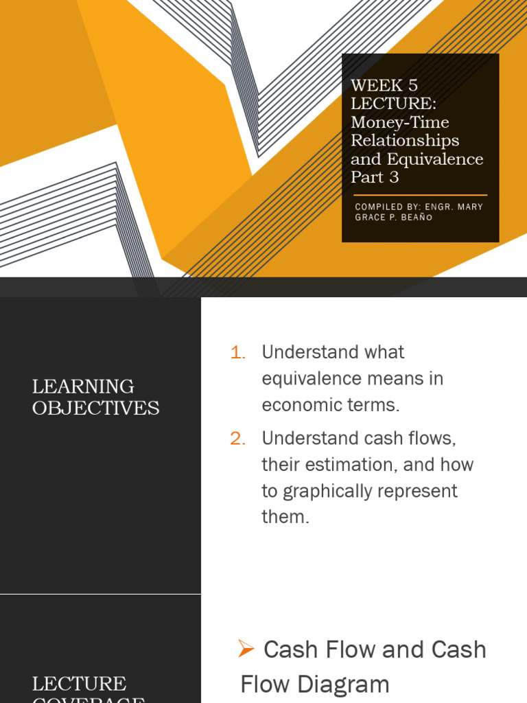 WEEK 5 LECTURE Money-Time Relationships and Equivalence PART 3 | Download Free PDF | Interest ...