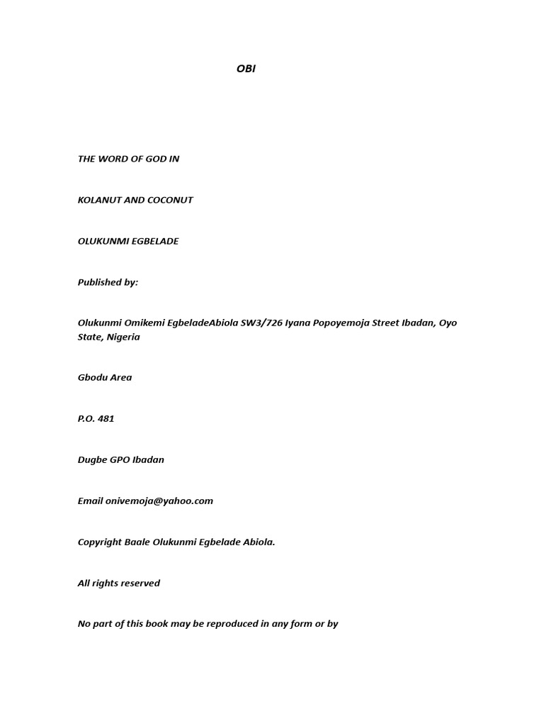 Inglês - Livro Obi | PDF