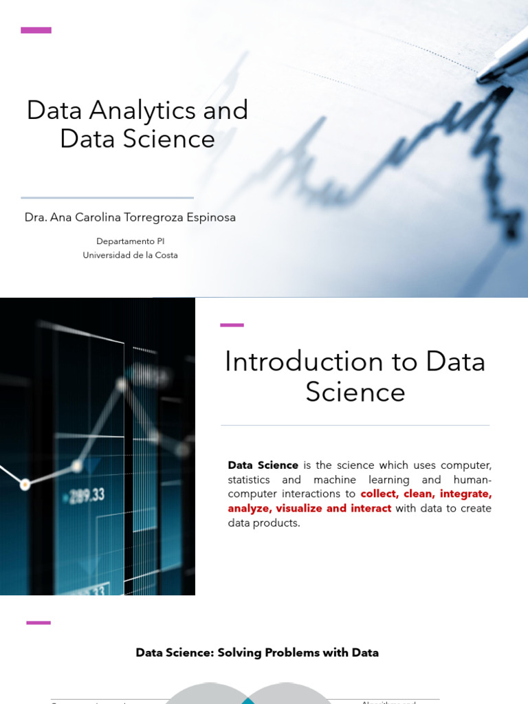 Class 1. Introduction To Data Science | Download Free PDF | Data ...