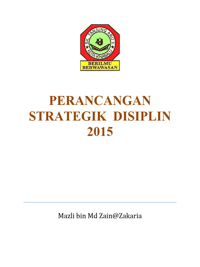 Perancangan Unit Disiplin 2015 | PDF