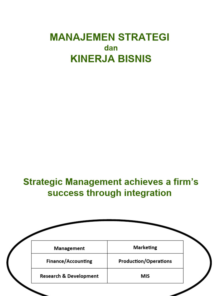 Materi Implementasi Strategi | PDF | Strategic Management | Business