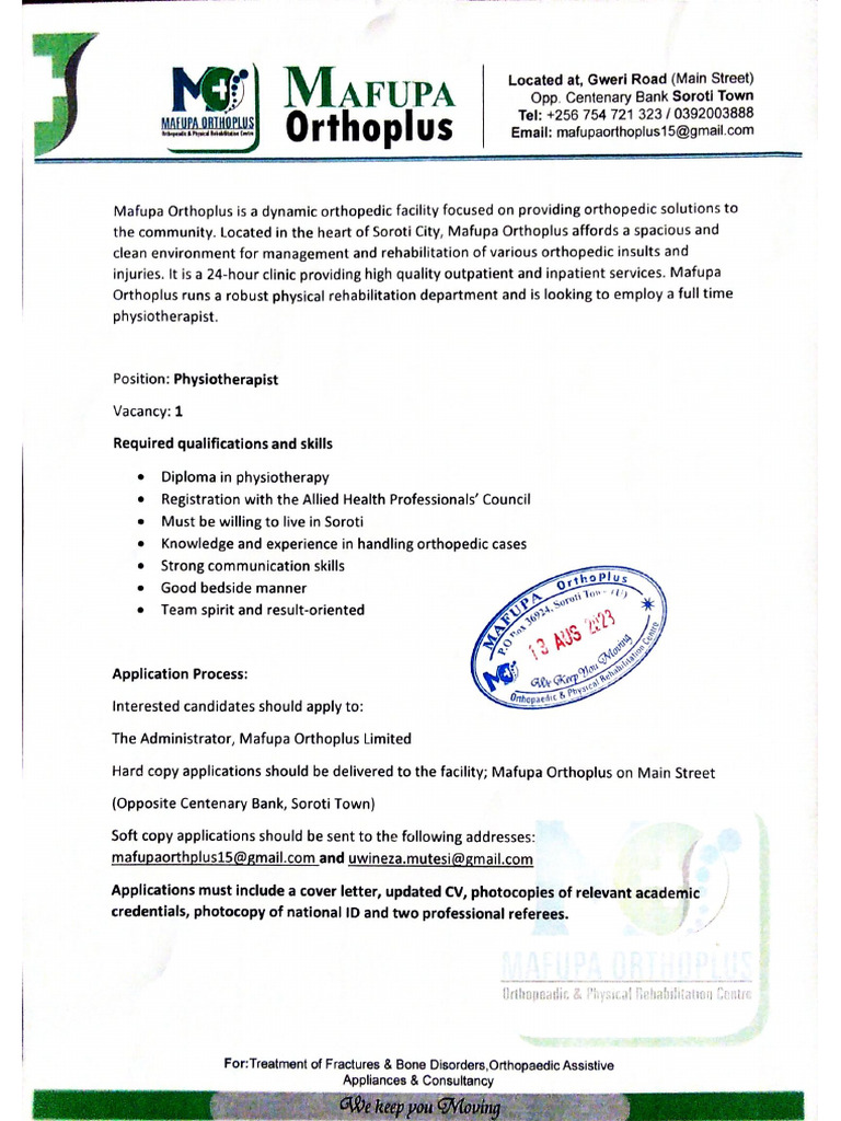Job Advert | PDF