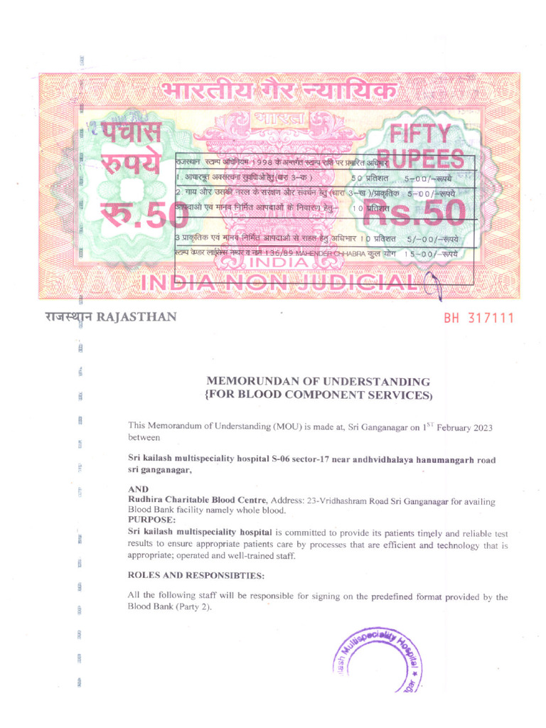 Blood Bank Mou - 144dpi - 75% | PDF