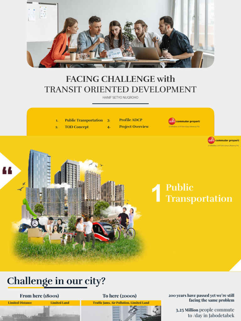 Facing Challenge With TOD | PDF | Public Transport | Transport