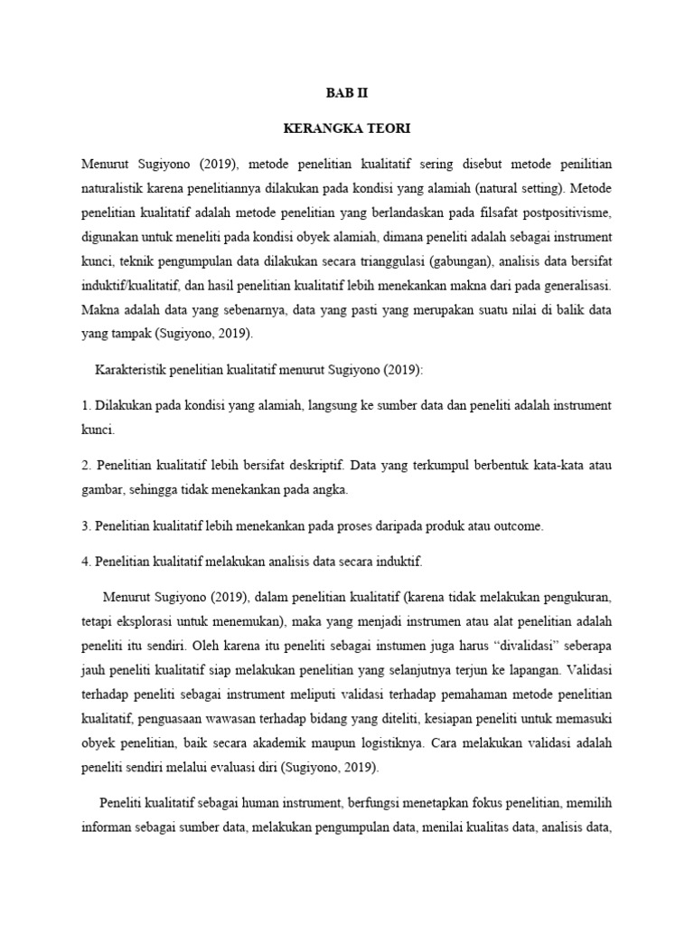 Teori Kualitatif (Tugas Bu Elda) | PDF | Pengembangan Diri