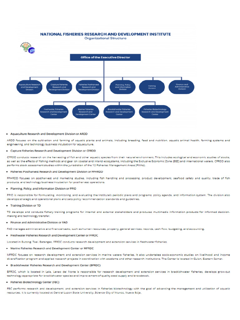 National Fisheries Research and Development Institute | PDF
