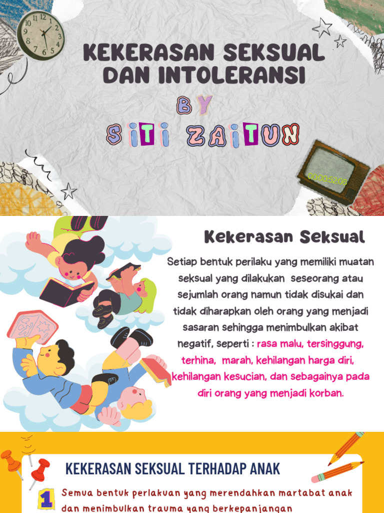 STOP KEKERASAN SEKSUAL DAN INTOLERANSI | PDF