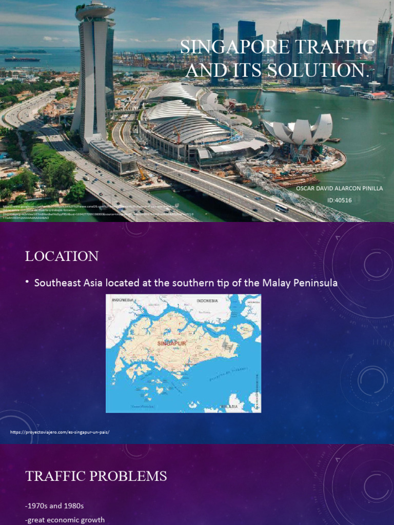 Singapore Traffic and Its Solution | PDF | Traffic | Transport