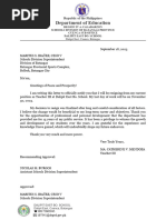 Request Letter For SOA | PDF