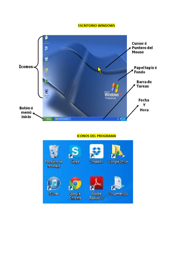 Elementos Windows | PDF