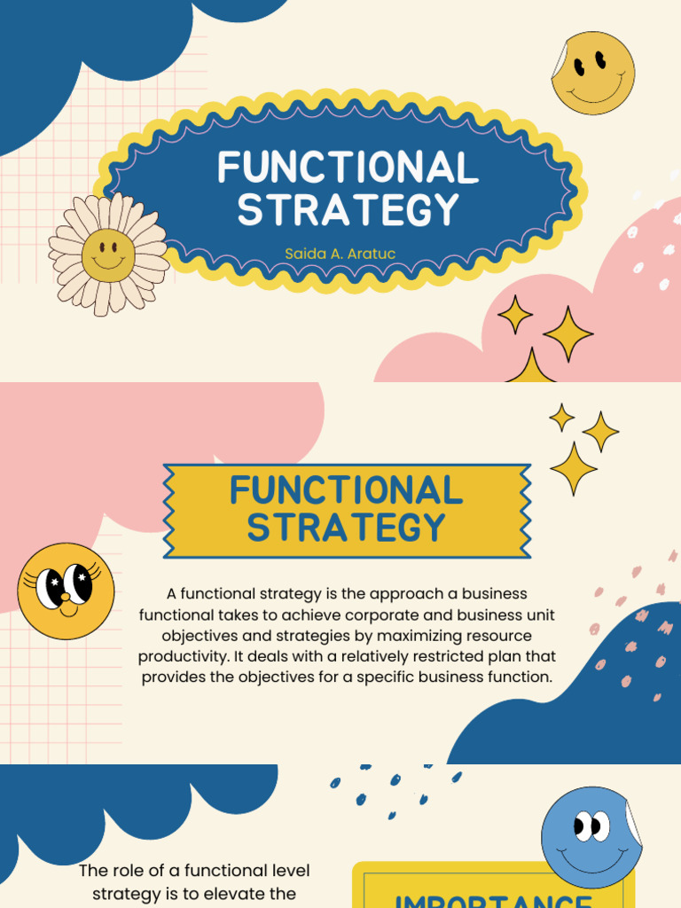 Functional Strategy | PDF