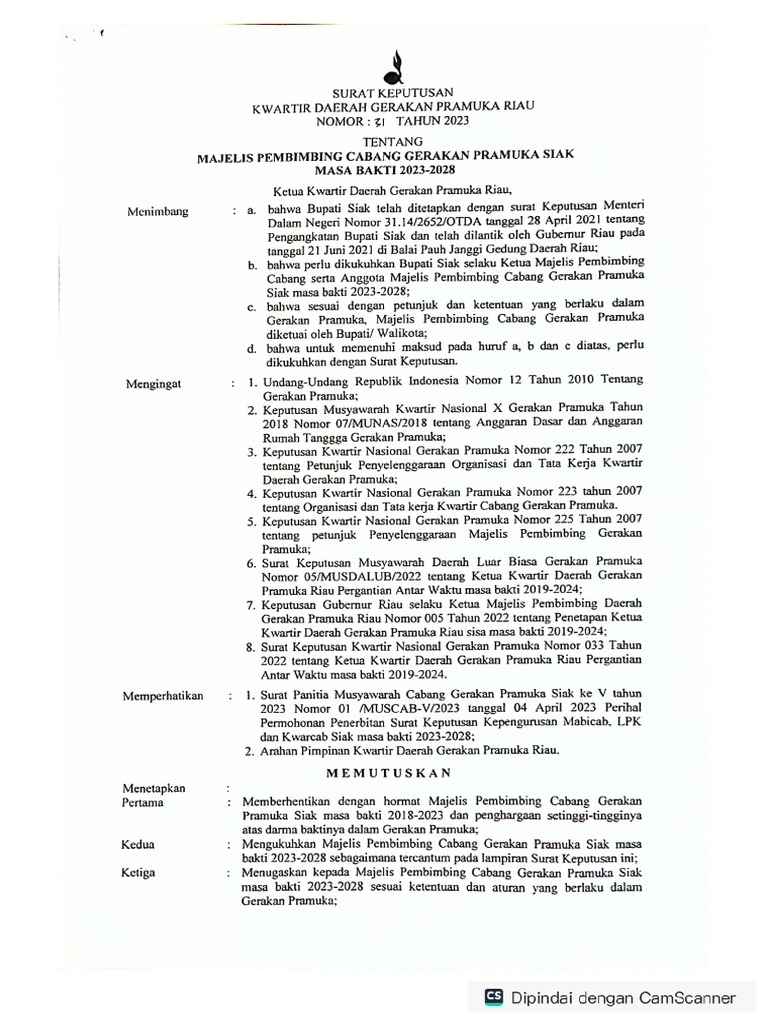 SK Mabicab Siak 2023-2028 | PDF