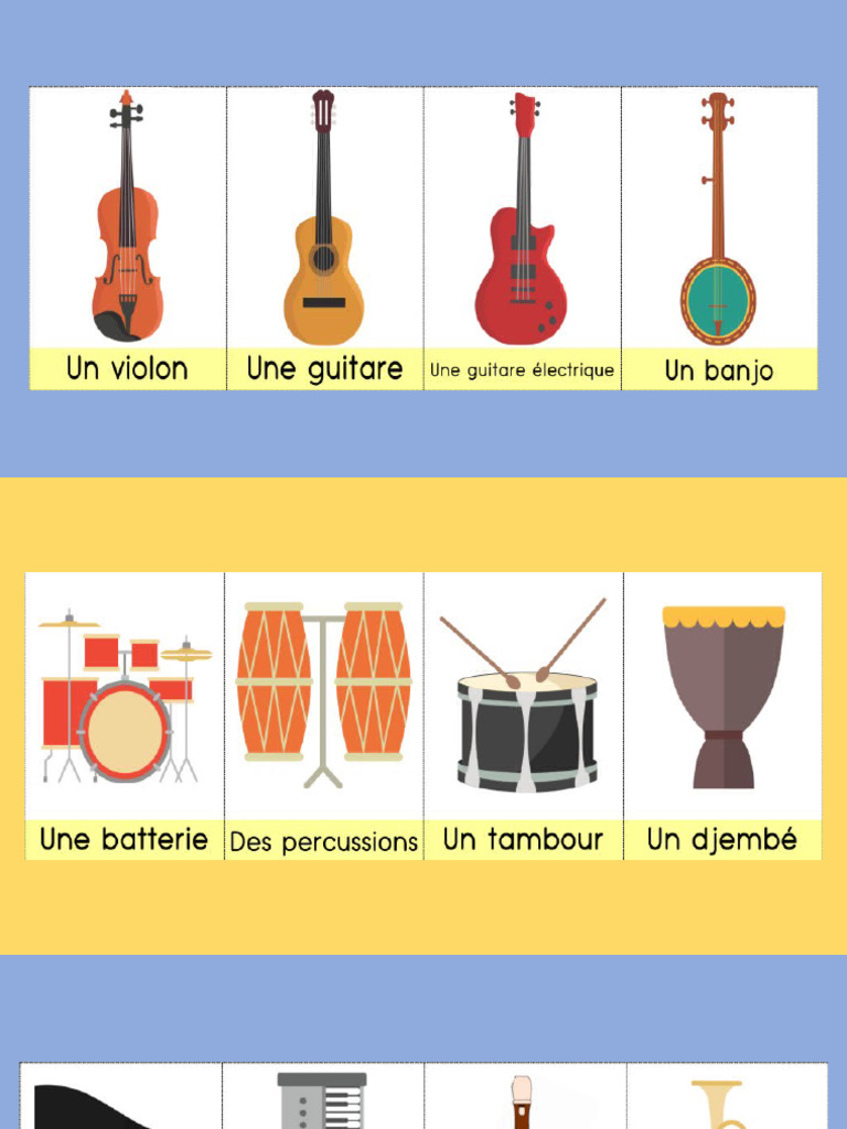 Instruments de Musique | PDF