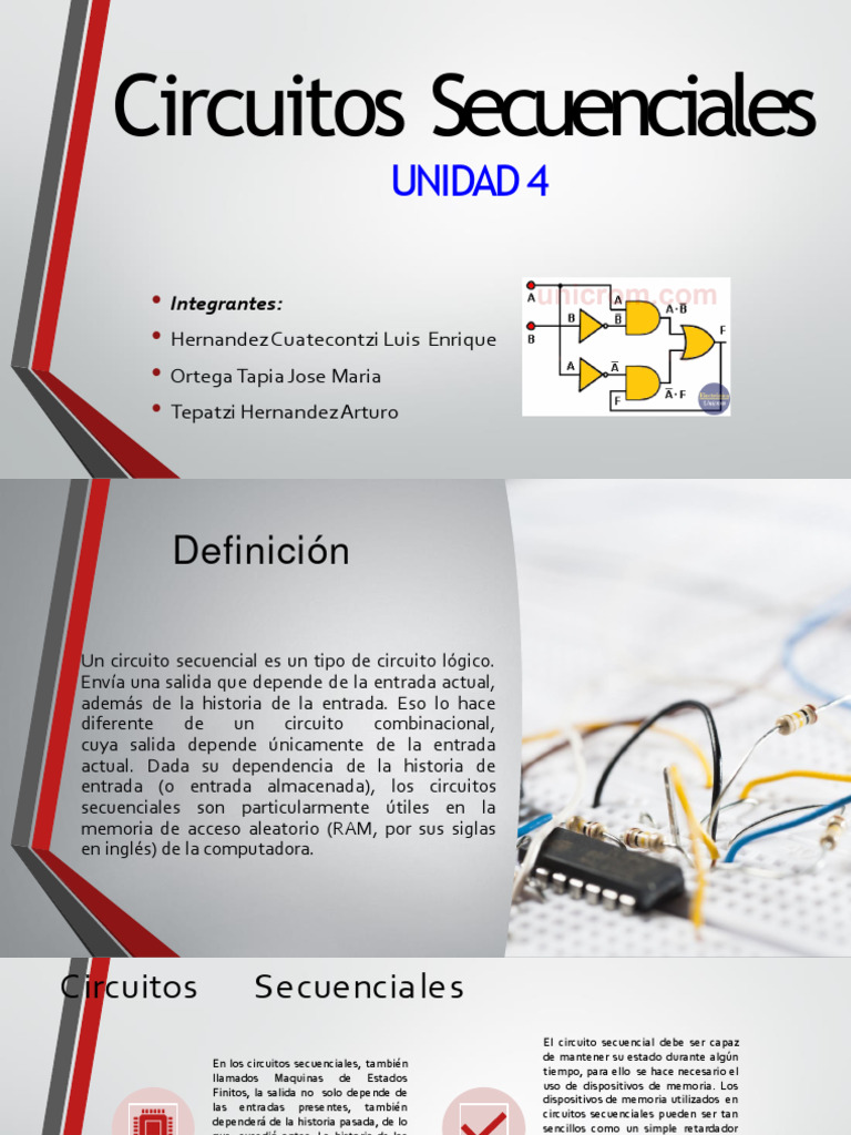 Circuitos Secuenciales Basicos | PDF | Ciencias fisicas | Ingeniería Informática