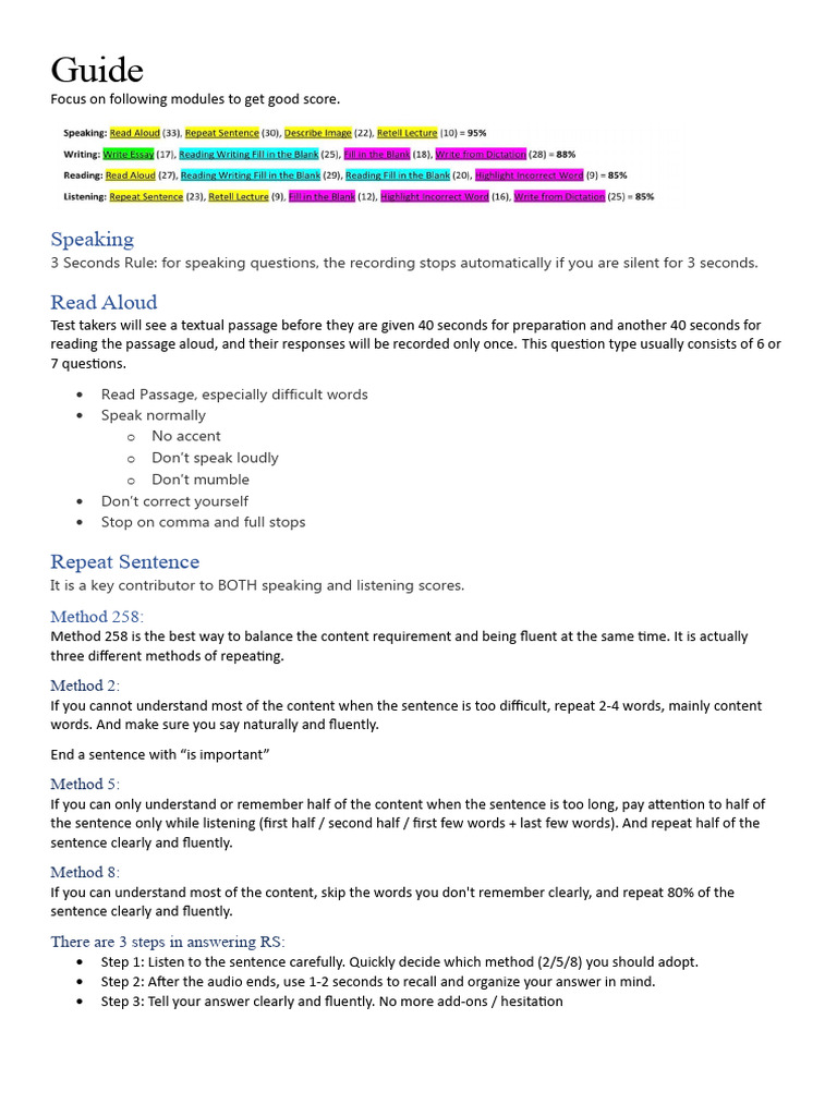 Read Aloud | Download Free PDF | Multiple Choice | Question