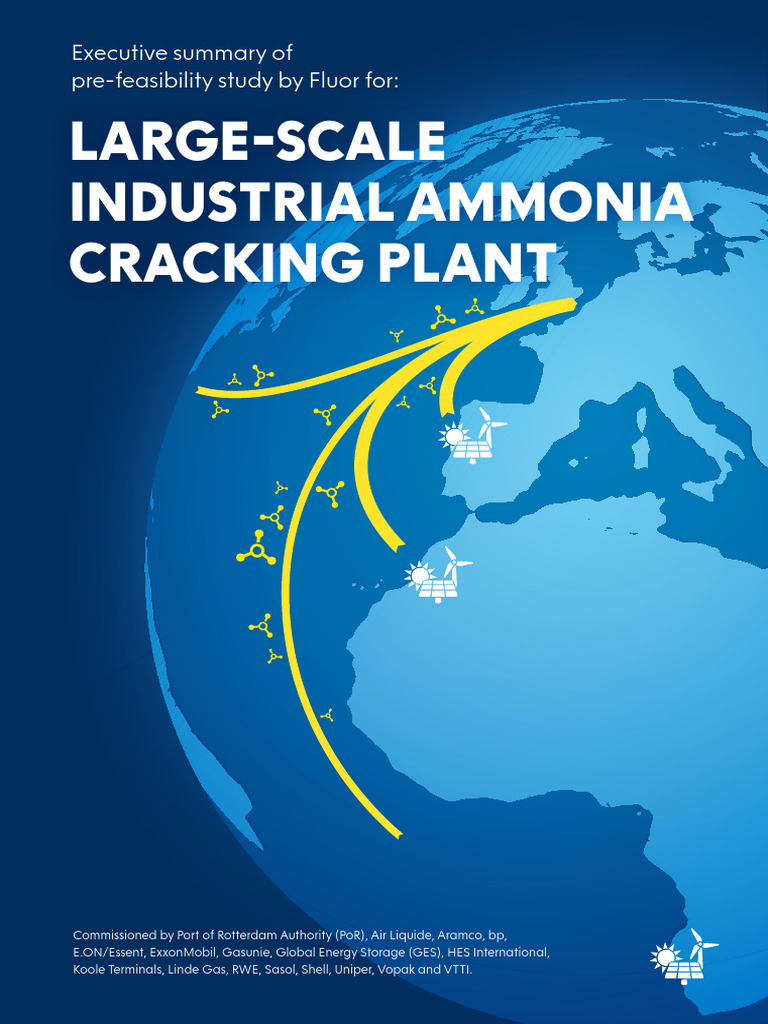 Large Scale Industrial Ammonia Cracking Plant | PDF | Ammonia | Hydrogen