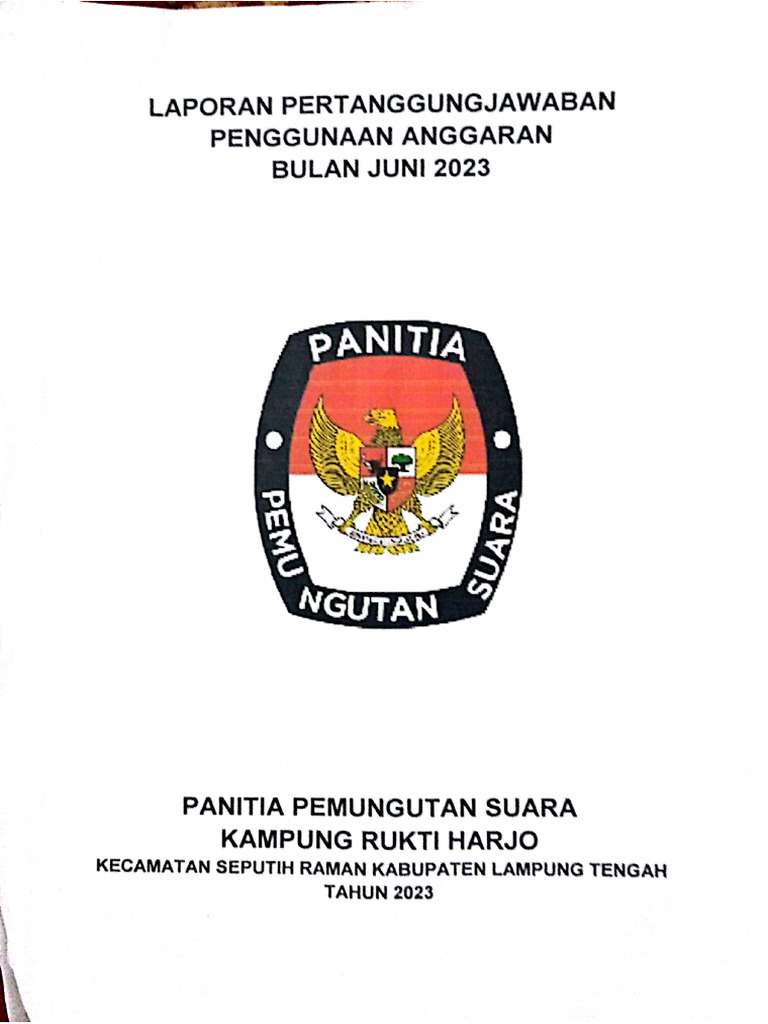 SPJ PPS Rukti Harjo Bulan Juni | PDF