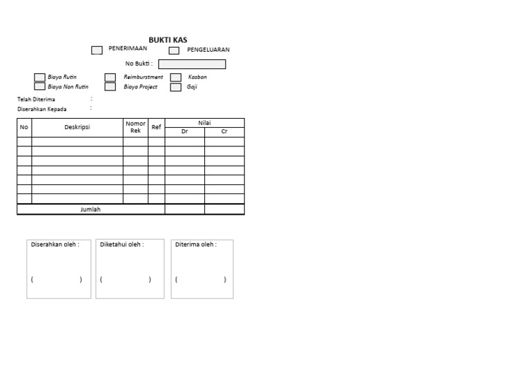 Voucher Contoh | PDF
