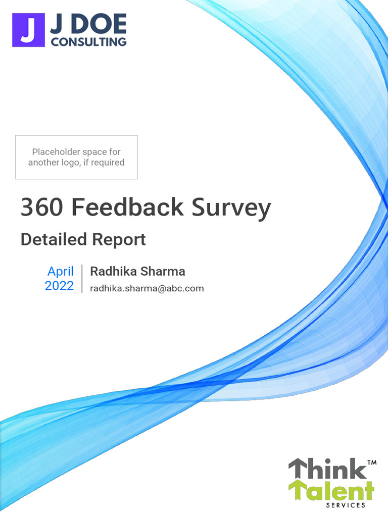 360 Sample Report - New Format | PDF | Leadership | Change Management