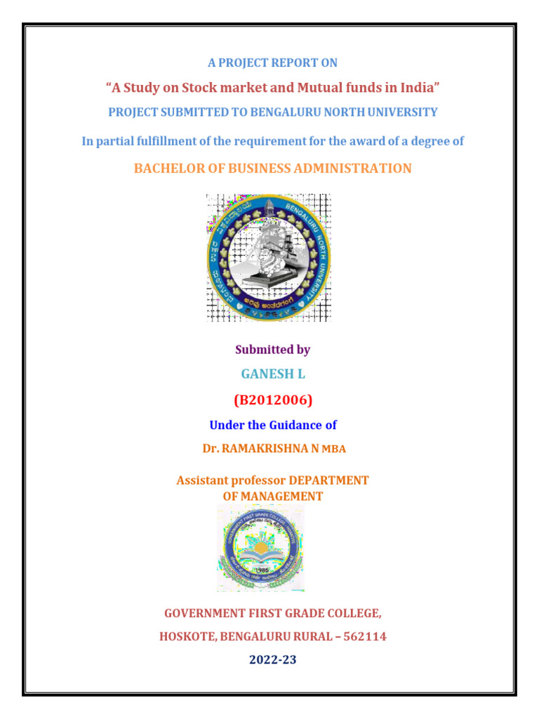 GANESH Project | PDF | Investment Fund | Investing