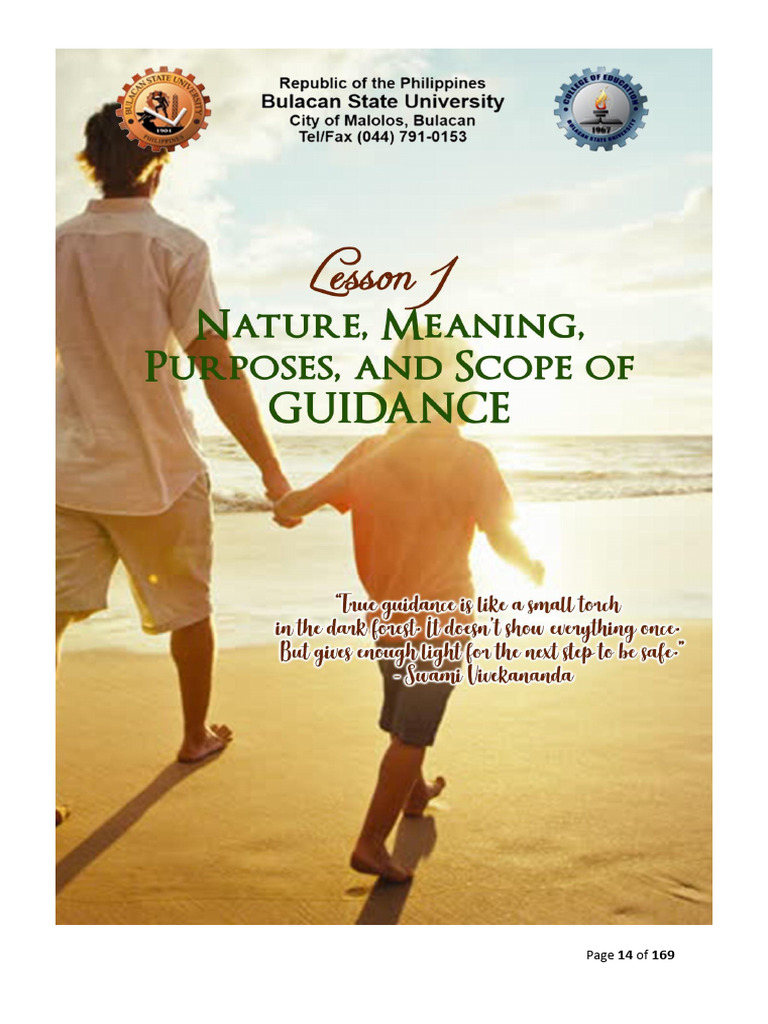 Lesson 1-3 Guidance and Counseling | PDF | Psychotherapy | School Counselor