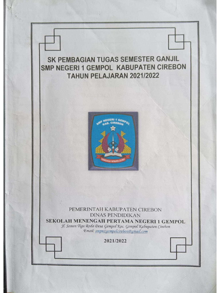 SKBM 2021-2022 | PDF