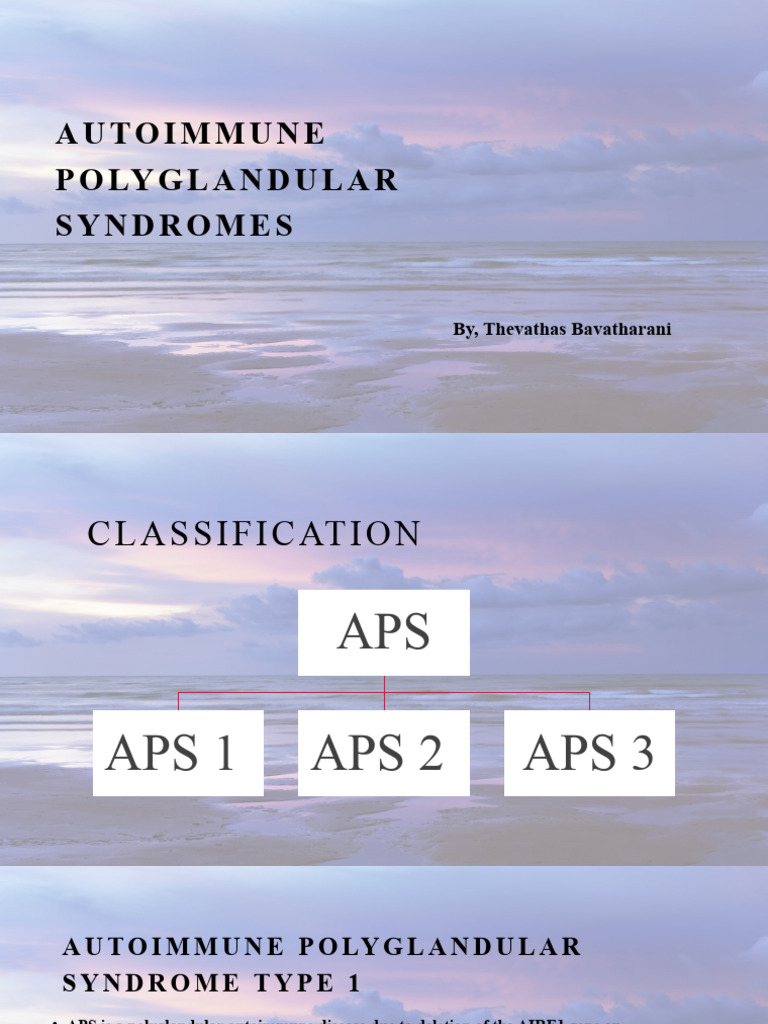 Autoimmune Polyglandular Syndromes | PDF