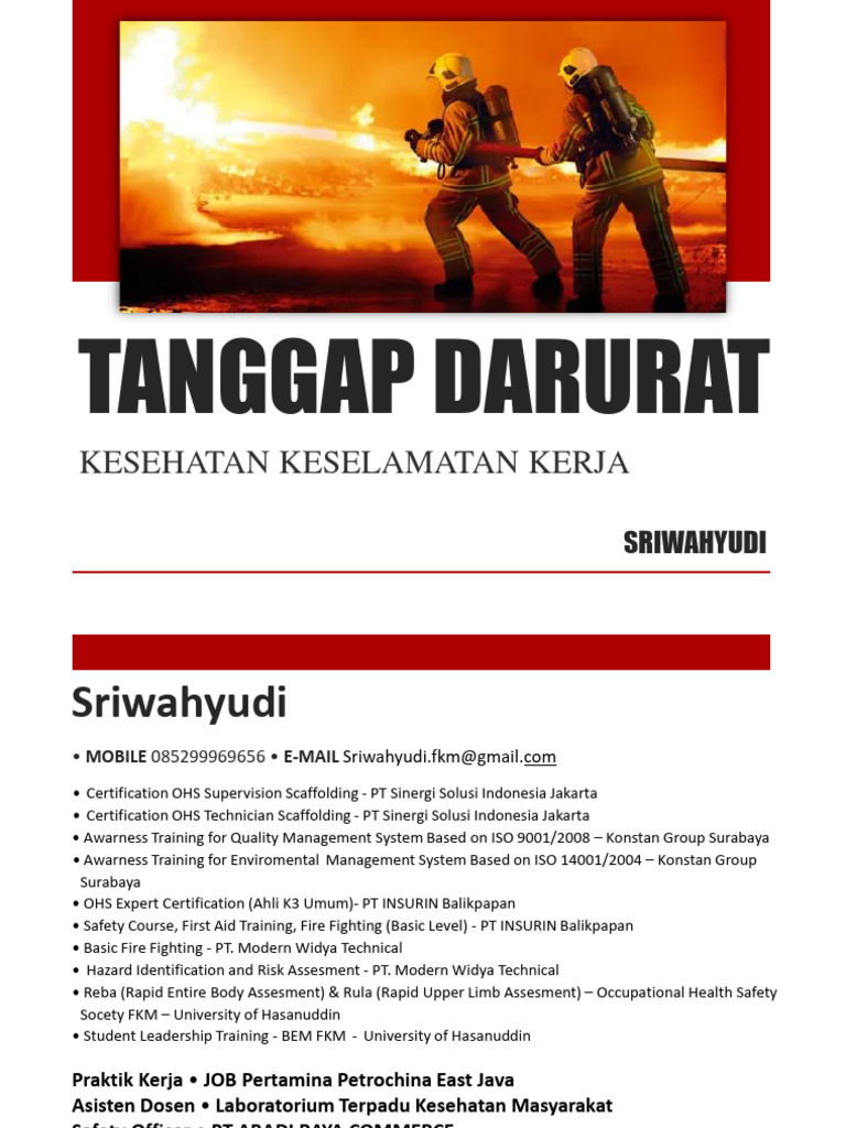 Tanggap Darurat | PDF