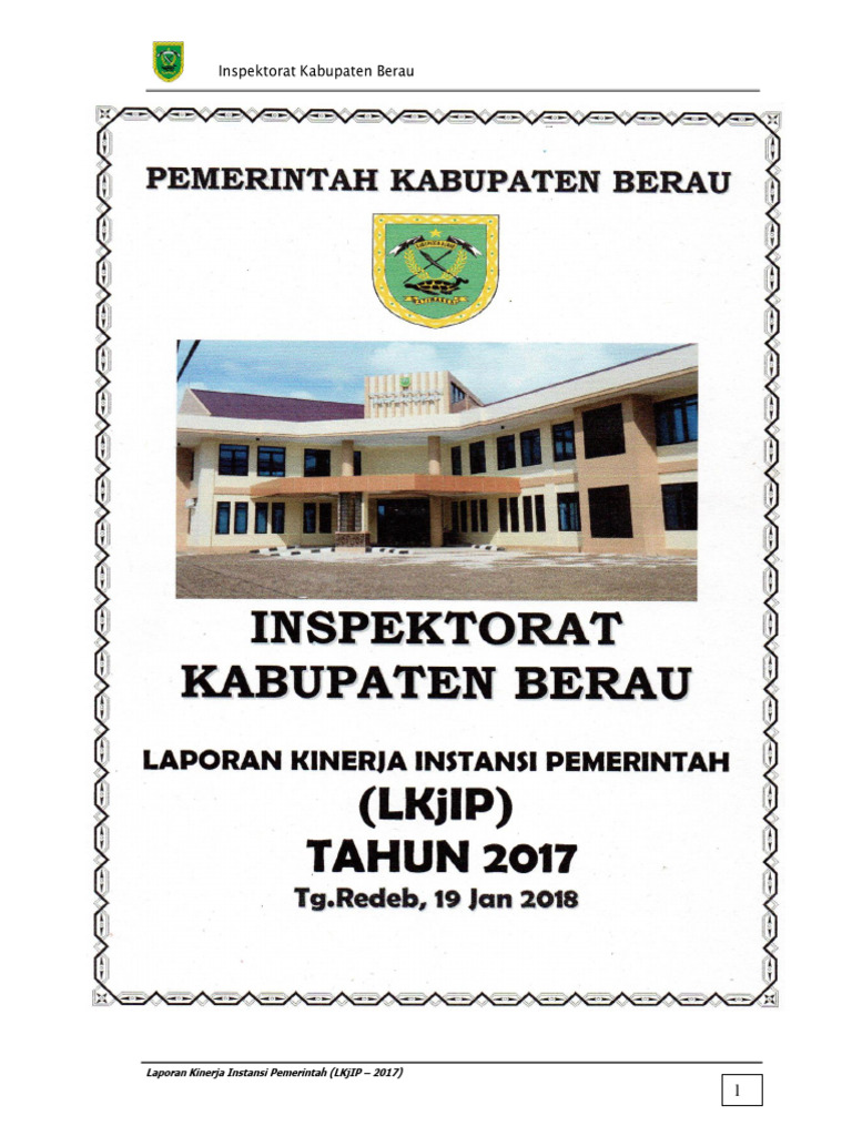 LKjIP - 2017 REV 5 | PDF | Karier & Perkembangan | Bisnis
