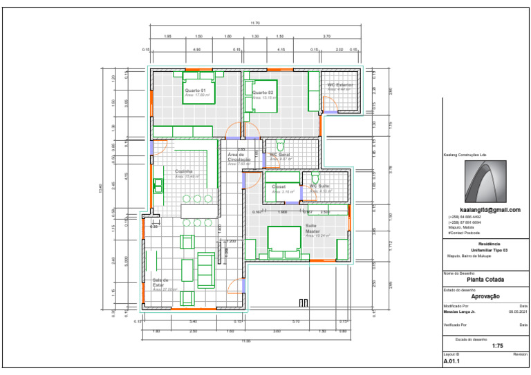 Planta Cotada Padrinhos | PDF