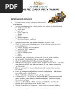 Heavy Equipment Safety Training | PDF | Personal Protective Equipment ...