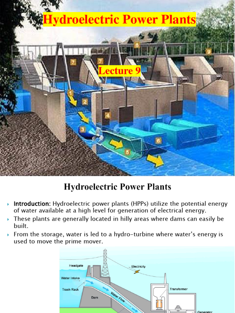 Overview of Hydroelectric Power Plants | PDF | Hydroelectricity | Power ...