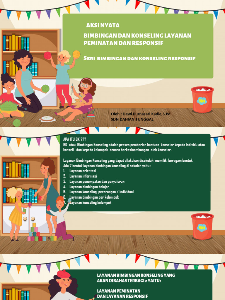 Aksi Nyata BK Layanan Responsif | PDF