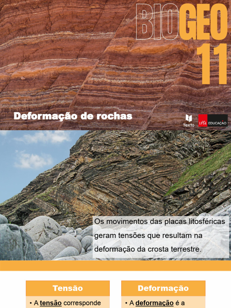 Deformação de Rochas | PDF | Falha (Geologia) | Estresse (Mecânica)