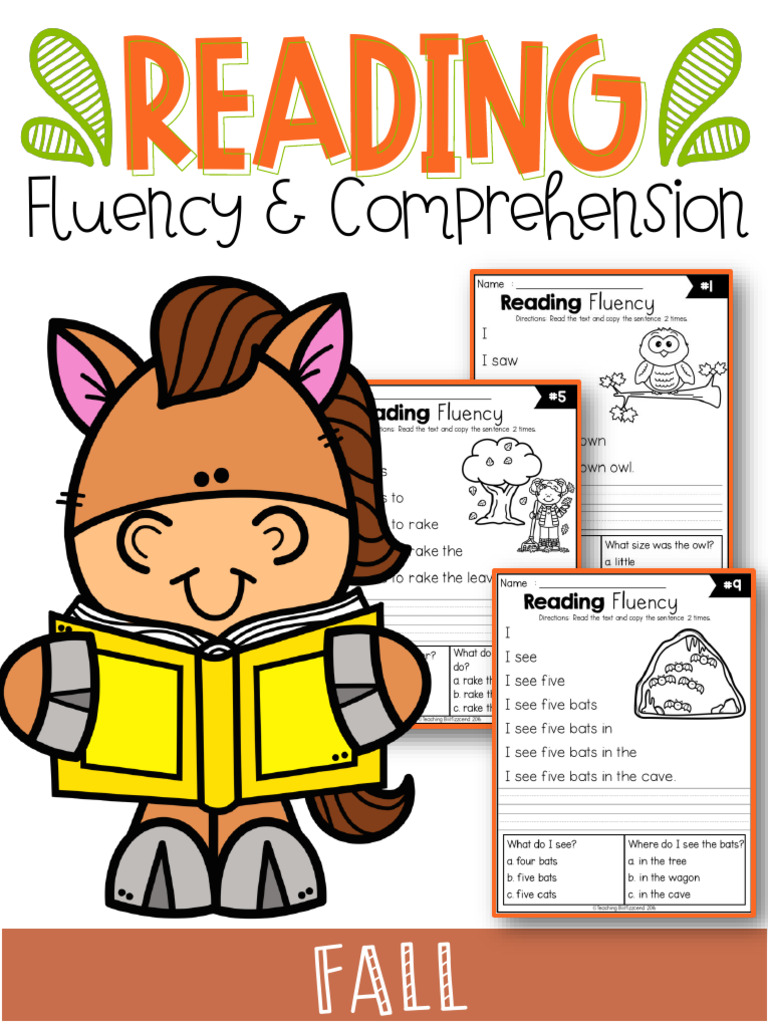 1 - Fall Reading Fluency and Comprehension | PDF