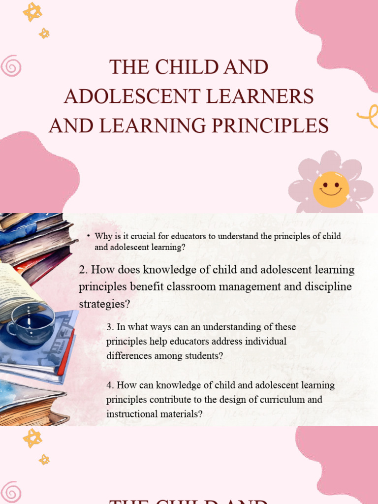 Child Learners | PDF | Adolescence | Learning