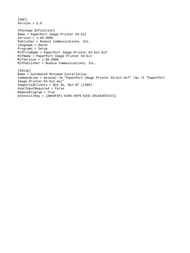 PaperPort Image Printer 64-Bit | PDF