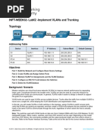 4.4.9 Lab - Troubleshoot Inter-VLAN Routing | PDF | Computer Networking ...