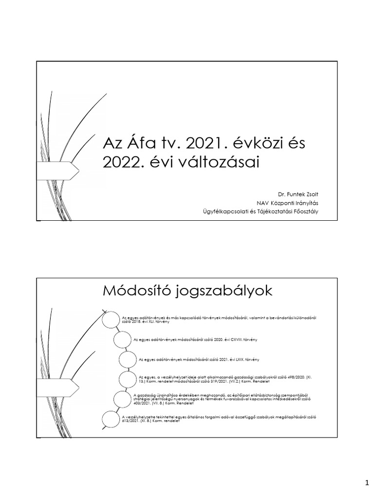 Előadás1 - Dr. Funtek Zsolt - 1213 | PDF