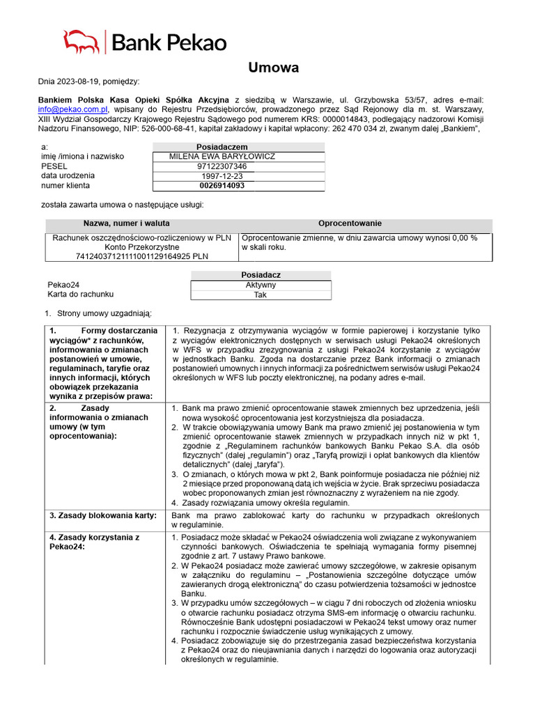 Bank Pekao Umowa 2023 08 19 13 47.pdf 1694585540172 | PDF