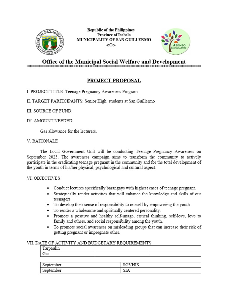 Project Proposal | PDF | Behavioural Sciences