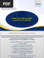 Panduan Lengkap Laman Silayar UT | PDF