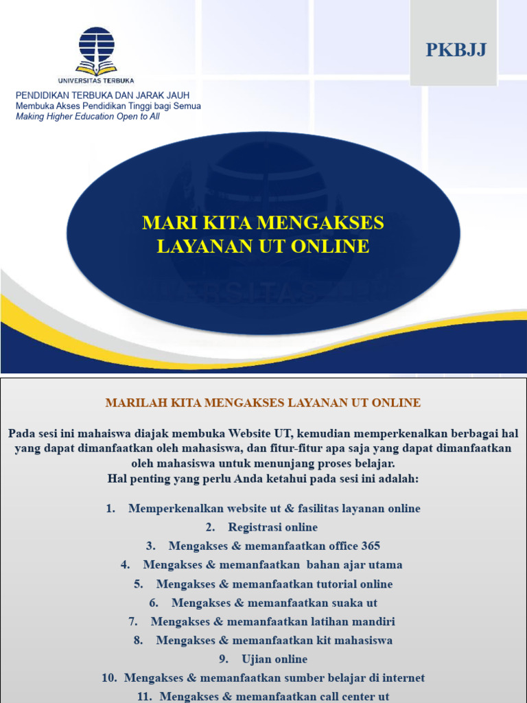 Pemanfaatan Layanan Ut Online Dan Ragam Sumber Belajar Revisi BA | PDF | Komputer