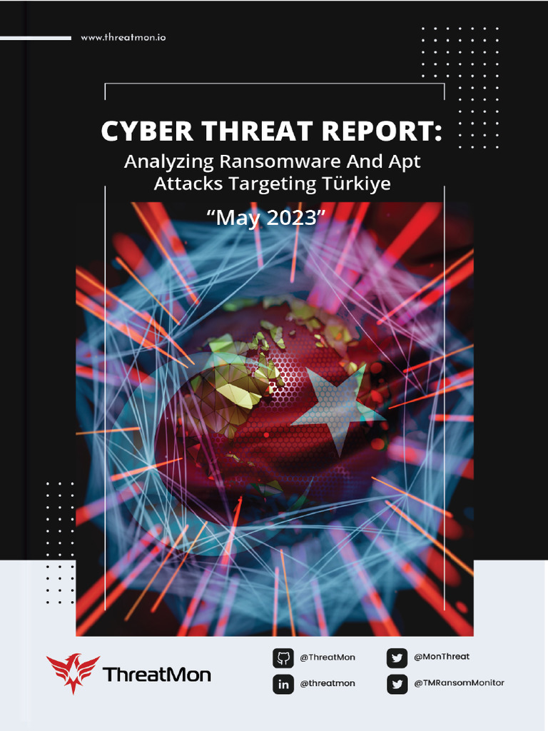 ThreatMon Cyber Threat Report | PDF | Ransomware | Security