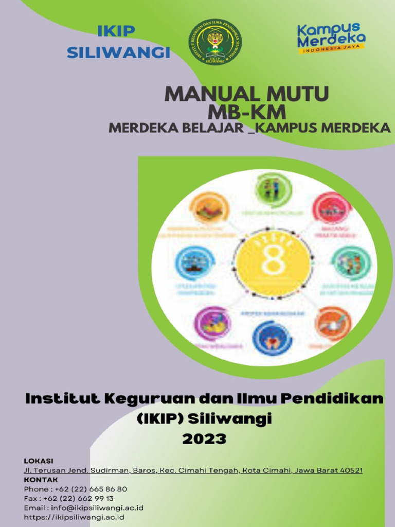 Cover Manual Mutu | PDF