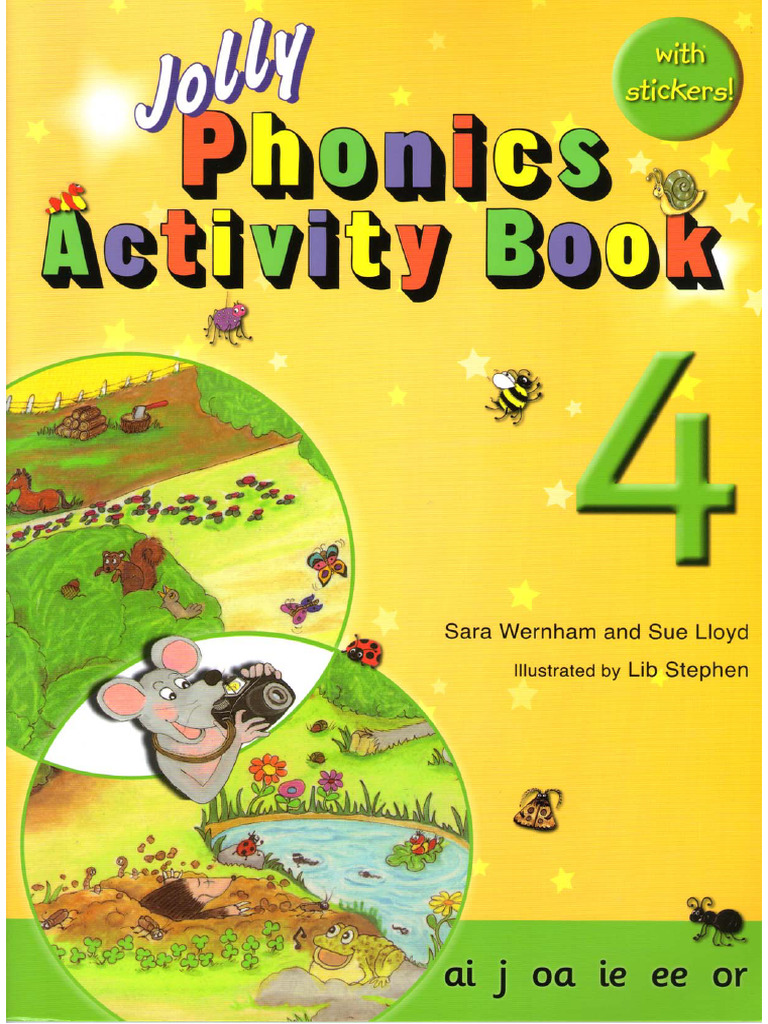 Jolly Phonics Activity Book 4 Guide | PDF | Language Arts & Discipline