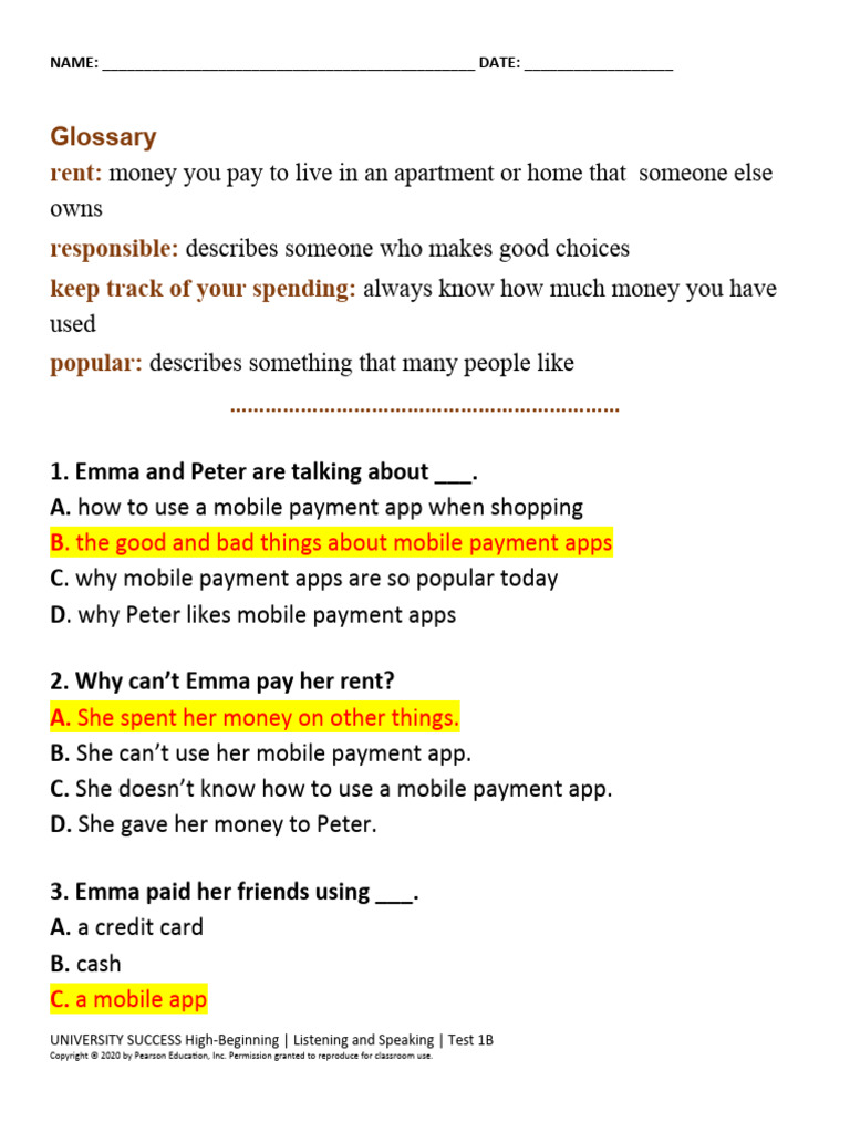 Chapter 1 | PDF | Payments