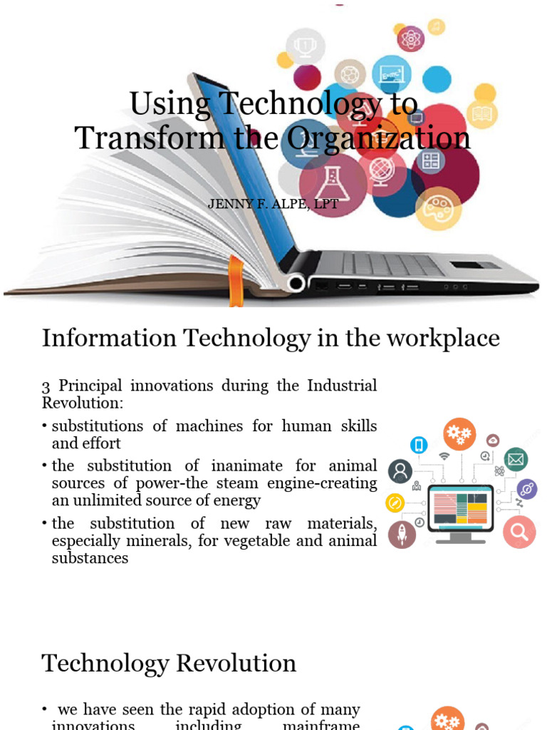 Using Technology To Transform The Organization | PDF | Internet ...