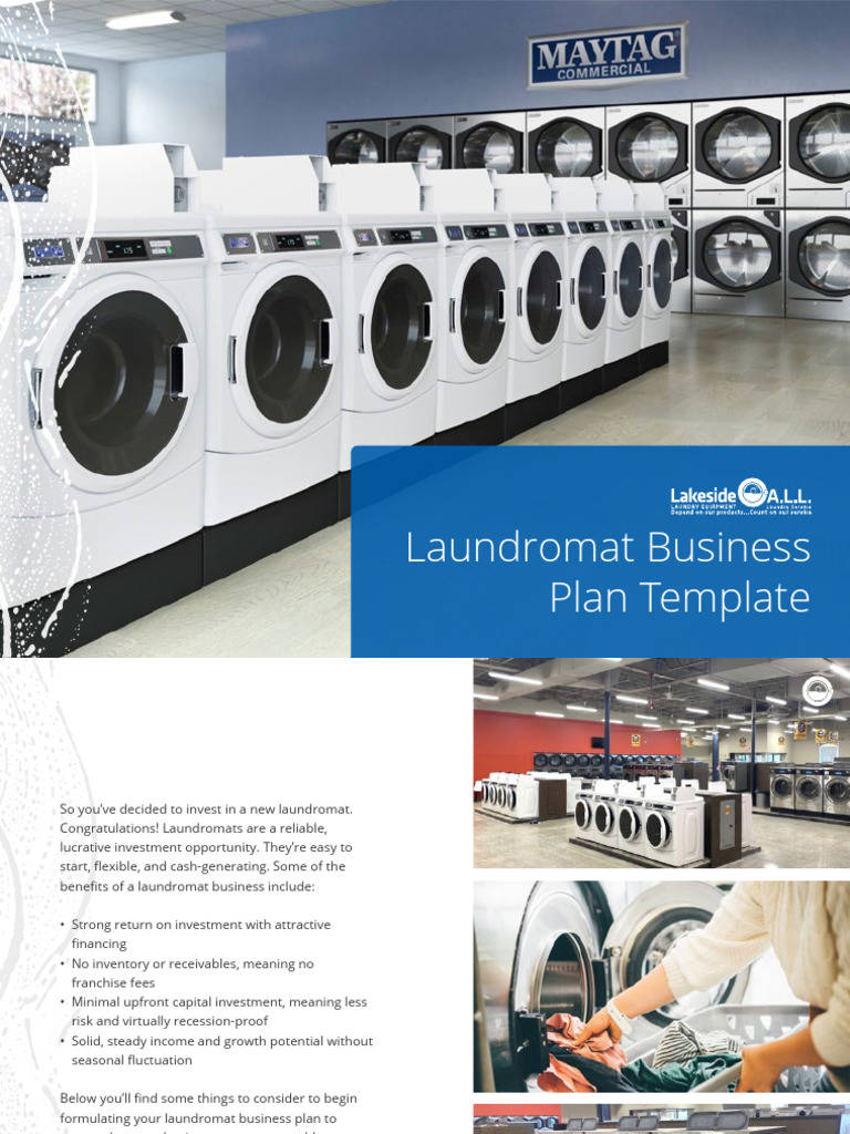 Laundromat Business Plan Guide | PDF | Economies | Service Industries