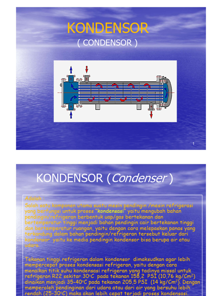 Komponen MSN Ref (Kondensor) | PDF